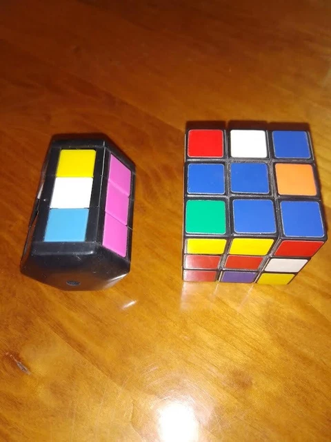 ORIGINAL IDEAL RUBIK'S Cube 1980s & Whip it style Hexagon Puzzle . £1. ...