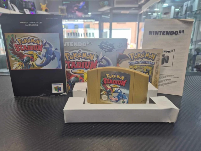 POKEMON STADIUM 2 Nintendo 64 Game Complete In Box Fast Delivery £219. ...