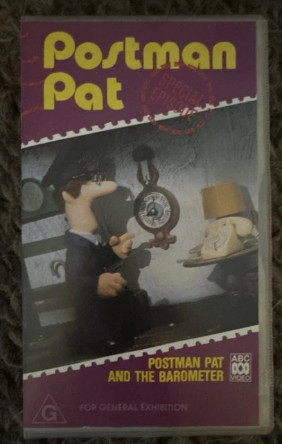 POSTMAN PAT VHS Video Cassette Postman Pat and The Barometer / Pat Goes ...