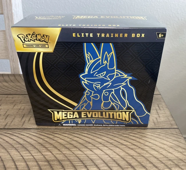 NEW TCG POKEMON Mega Evolution Lucario ETB Elite Trainer Box Sealed £74 ...