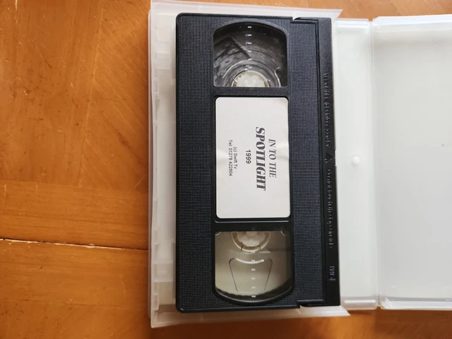 INTO THE SPOTLIGHT Cubs & Girl Scouts 1999 VHS Tape PAL Royal Albert ...