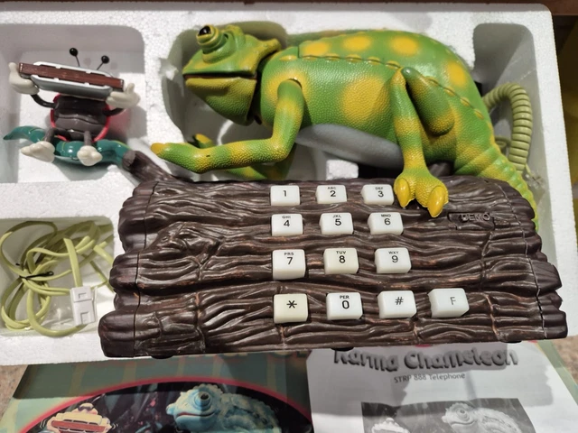 VINTAGE KARMA CHAMELEON Novelty Telephone - Boxed - Untested £37.10 ...