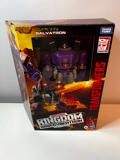 TRANSFORMERS GENERATIONS WAR for Cybertron: Kingdom Leader Galvatron ...