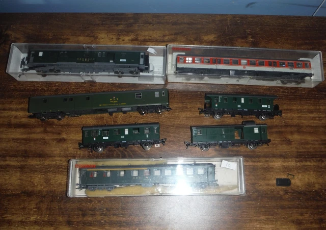 FLEISCHMANN X6 'HO' GAUGE 5130/5138/4432 sbb cff ffs and db & roco passenger £11.00 - PicClick UK