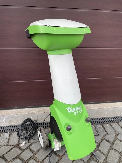 STIHL VIKING GE355 Shredder Chipper Mulcher Tree Shrub Branch Garden ...