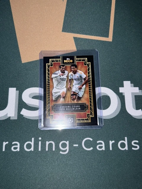 TOPPS DECO 23/24 Then & Now Zidane / Bellingham EUR 6,00 - PicClick IT