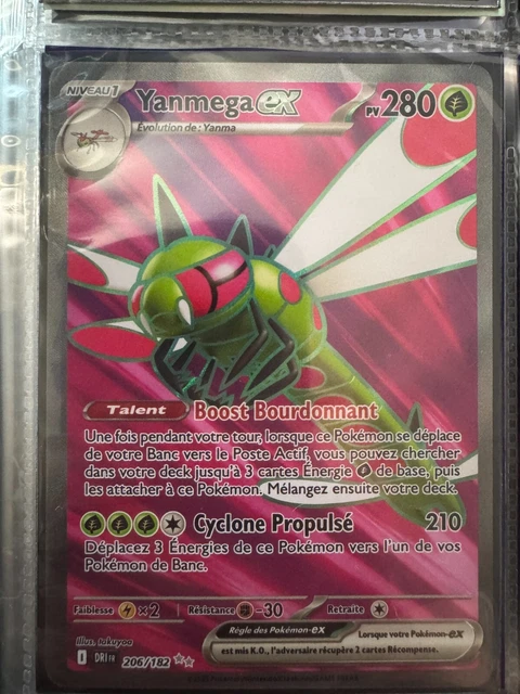 CARTE POKÉMON - Yanmega EX 206/182 - Rivalités Destinées EV10 EUR 15,00 ...