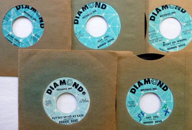 RONNIE DOVE MENGE Von 5x45rpm Auf Diamant 1960s Pop d1575 EUR 25,42 ...