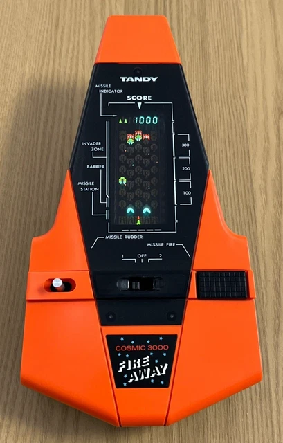 TANDY COSMIC 3000 Fire Away Game - Rare & Fully Working -👽👾Retro Gift ...