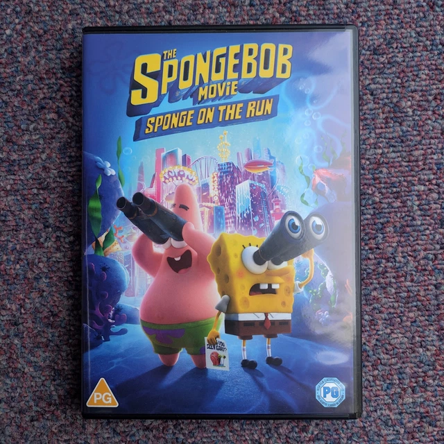 THE SPONGEBOB MOVIE: Sponge on the Run DVD VGC Animation - Free P&P £4. ...