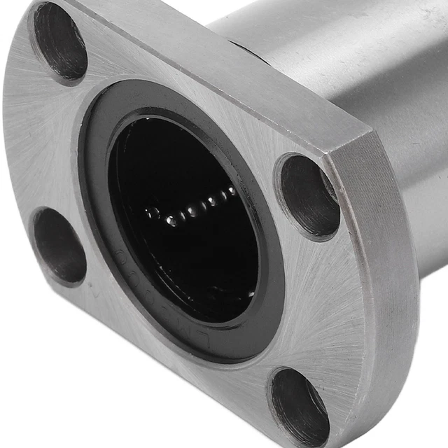 FLANGE LINEAR BEARING Linear Drive Bearing Long Life Span Point Contact ...