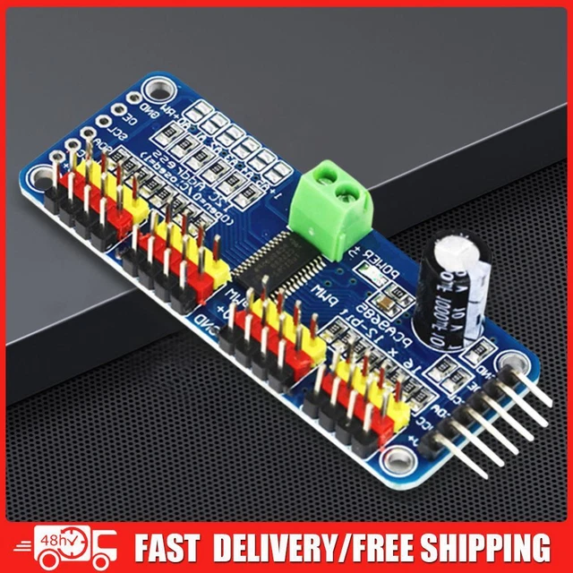 12-BIT PWM/SERVO DRIVER Module Shield Module I2C Interface Module Board ...