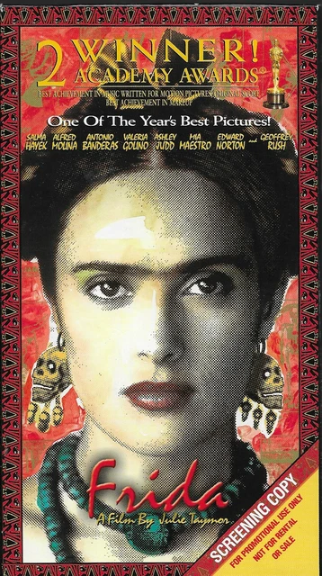 FRIDA (SALMA HAYEK) VHS Screener 2003 NM $4.99 - PicClick CA