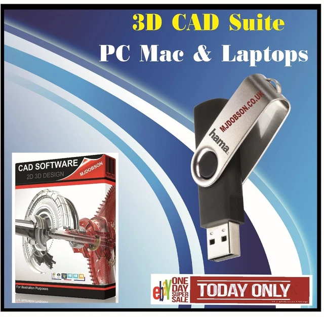 Cad Engineering Software Cad 2d 3d Dwg File Comptuter Aided Modelling £13 95 Picclick Uk