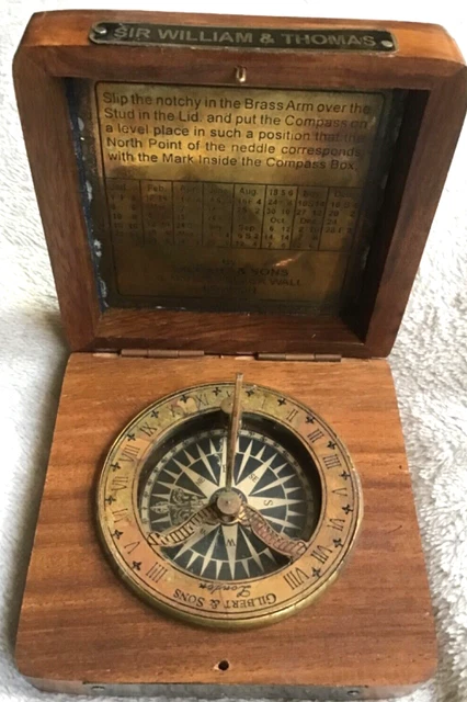 COMPASS SIR WILLIAM& Thomas Gilbert LONDON £20.00 - PicClick UK