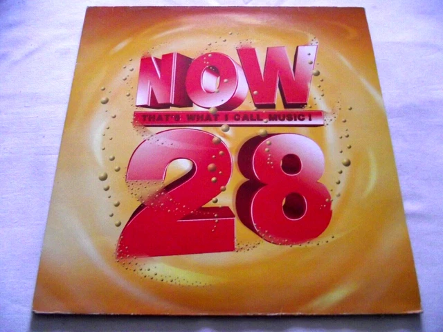 VARIOUS ~ NOW THAT'S WHAT I CALL MUSIC 28 ** 1994 UK VIRGIN EMI 2 x LP ...