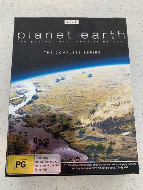 BBC PLANET EARTH THE COMPLETE SERIES 5 DVDS BOX SET R4 Roadshow ...