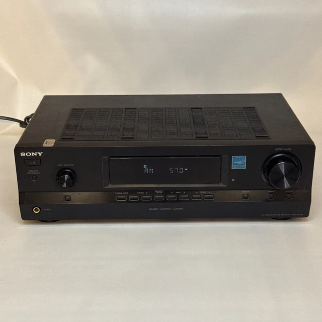 SONY STR-DH100 2-CHANNEL FM/AM Stereo Receiver (No Remote) TESTED ...