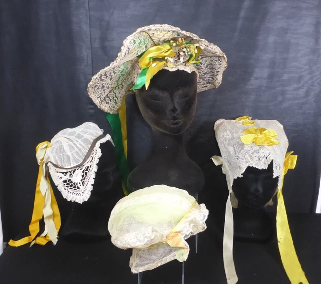 4 COIFFES ANCIENNES de Catherinette/Coiffe/bonnet Sainte Catherine EUR ...