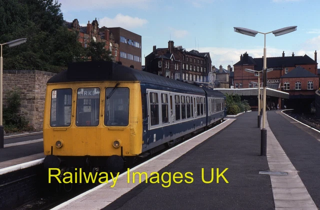 RAILWAY PHOTO - Wigan Wallgate Class 108 DMU BR Blue 17.07.84 £2.00 ...