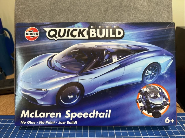 AIRFIX J6052 QUICKBUILD McLaren Speedtail Model Kit BNIB £8.00 ...