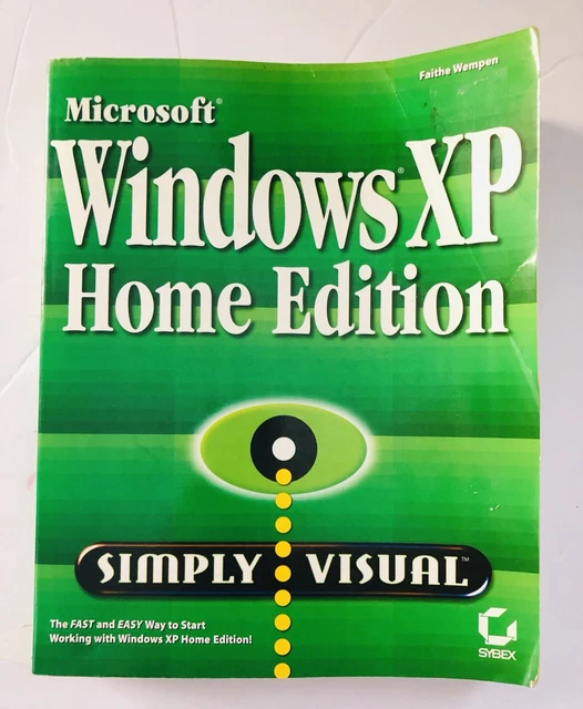 WINDOWS XP HOME Edition Simply Visual Learning Self Teach Book EUR 10,27 - PicClick FR