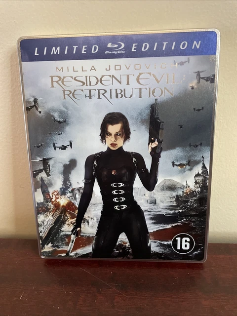 RESIDENT EVIL: RETRIBUTION 2013 (Blu-ray Steelbook) Limited Edition ...