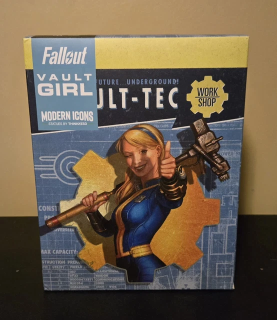 FALLOUT MODERN ICONS #7 Vault Girl 9'' Statue - Thinkgeek $149.99 ...