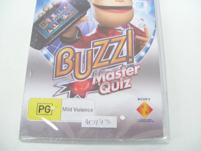BUZZ BUZZ! MASTER Quiz Psp Game Playstation Portable $44.24 - PicClick AU