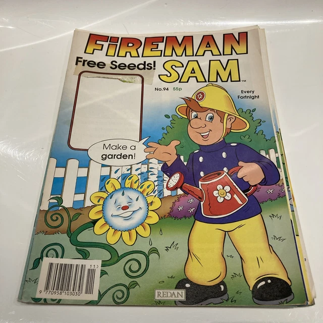 FIREMAN SAM FUN To Learn REDAN COMIC Magazines X 11 £34.99 - PicClick UK
