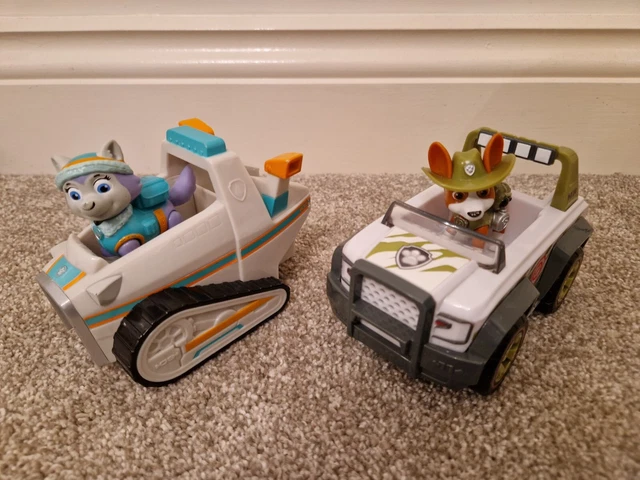 PAW PATROL EVEREST & Tracker Vehicles & Figures £7.75 - PicClick UK