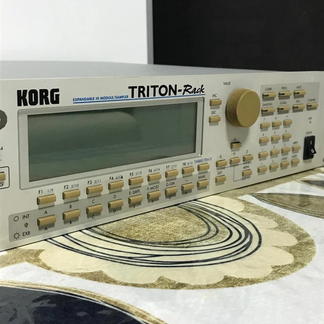 KORG TRITON-RACK SOUND Module Synth Synthesizer Sampler Rack $299.99 ...