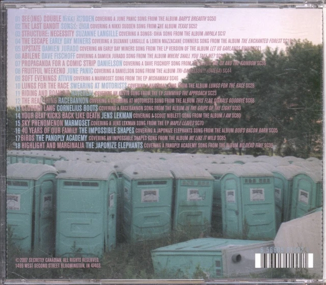Compilation Artistes VariÉs Sc100 Cd Usa Secretly Canadian 2007 Sortie