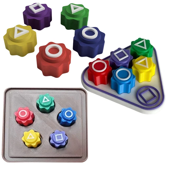 GONGGI JACK STONE Pebbles Set Fun Gonggi Set for Board Game Party Games ...