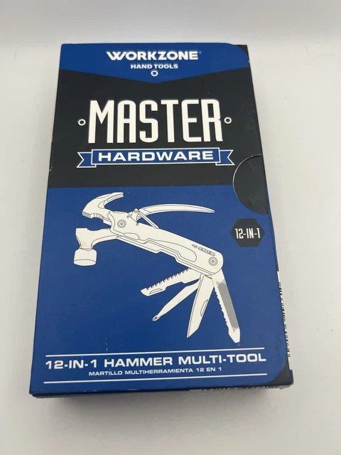 WORKZONE HAND TOOLS 12 In 1 Hammer Multi-Tool Master Hardware Dewalt ...