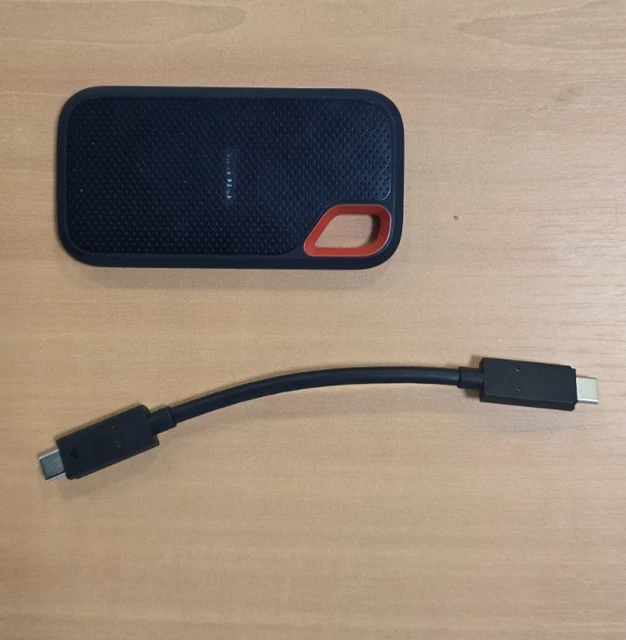 SANDISK EXTREME PORTABLE SSD – 2TB USB-C (SDSSDE61-2T00-G25) £94.55 ...