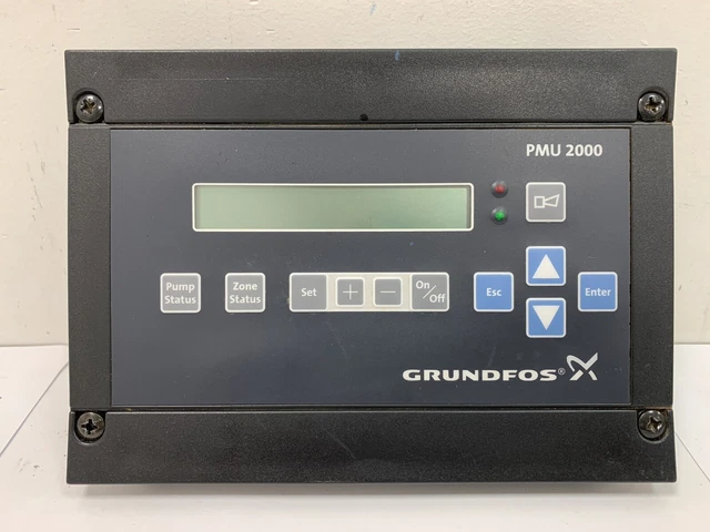 GRUNDFOS PMU 2000 Pump Management System Controller Screen 62572837 ...