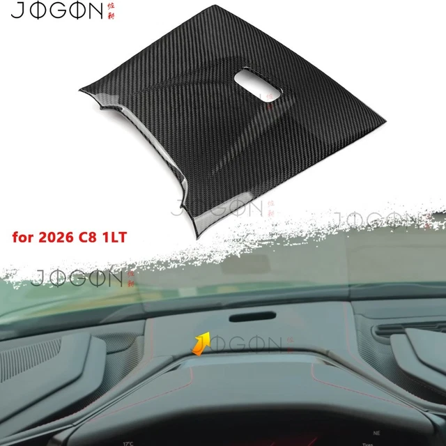 FOR CORVETTE C8 Stingray 1LT 2026+ Real Carbon Head-Up Display ...