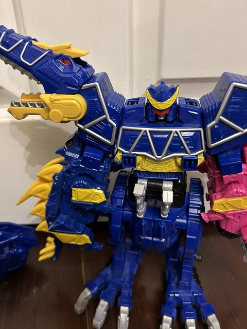 POWER RANGERS DINO Charge Blue Spino Zord with Charger - Spinosaurus £ ...