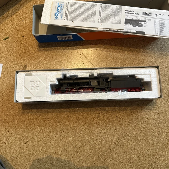 ROCO 43218 HO DC Dampflok BR 18 137 in OVP (analog) EUR 89,88 - PicClick DE