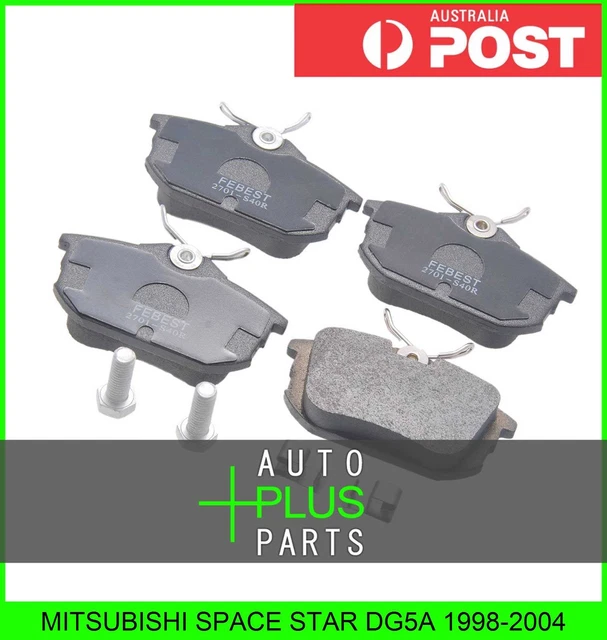 FITS MITSUBISHI SPACE STAR DG5A Brake Pads Disc Brake (Rear) EUR 32,15 ...