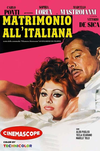 POSTER MANIFESTO LOCANDINA Cinema Film Sofia Loren Roma Stampa Vintage 50x70 Cm. EUR 32,00 ...