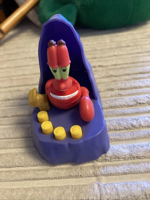 MCDONALD'S HAPPY MEAL Toy Mr Krabs Crab Game Spongebob Squarepants 2012 ...