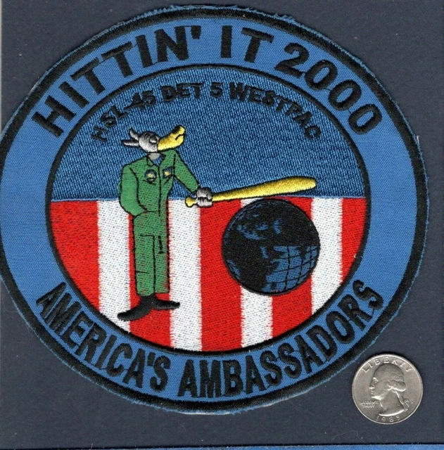 HSL-45 WOLFPACK DET 5 Westpac 2000 US Marine SH-60 Hubschrauber ...