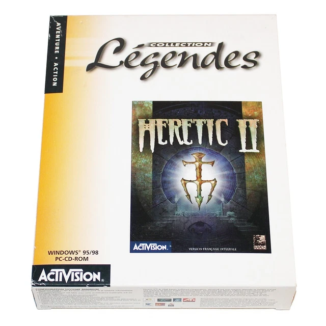 JEU VIDÉO PC Big Box Heretic II / collection Légendes - complet EUR 15 ...