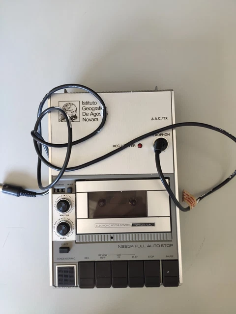PHILIPS REGISTRATORE A cassette N2234 - vintage anni 70/80 - made in ...