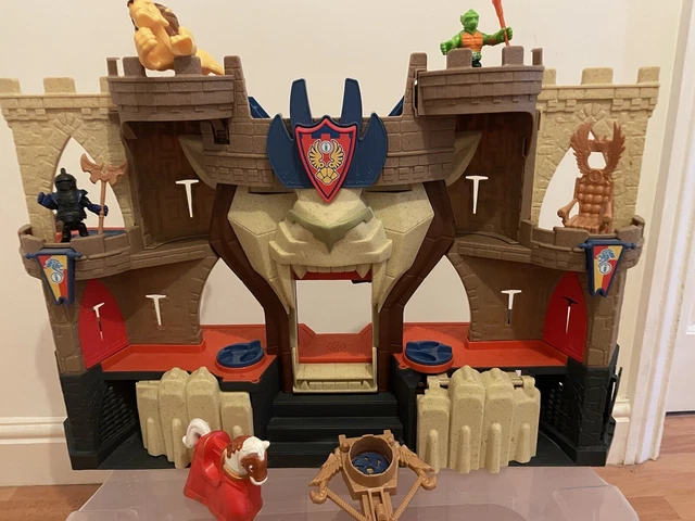 FISHER PRICE IMAGINEXT LIONS DEN KNIGHT CASTLE Playset Lights and ...