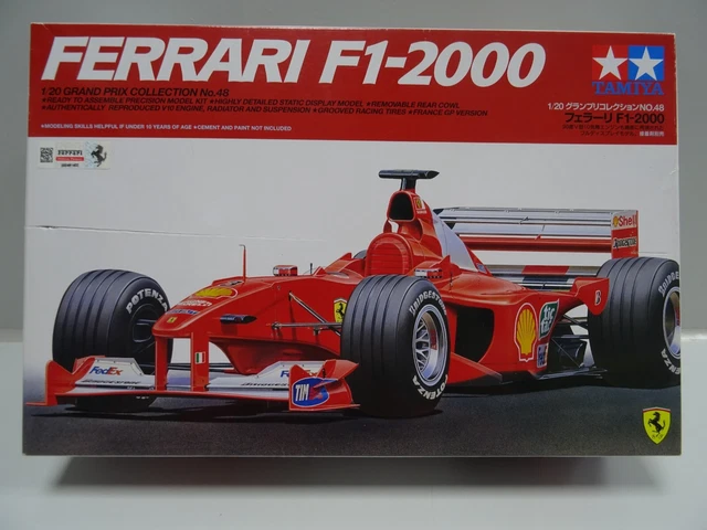 TAMIYA FERRARI F1-2000 1:20 Bausatz # 20048 EUR 69,00 - PicClick DE