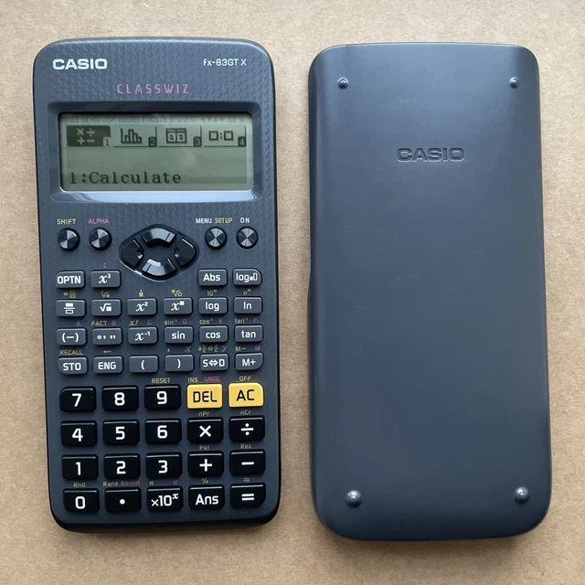CASIO FX-83GTX SCIENTIFIC Calculator UK Exam Approved GCSE 276 ...