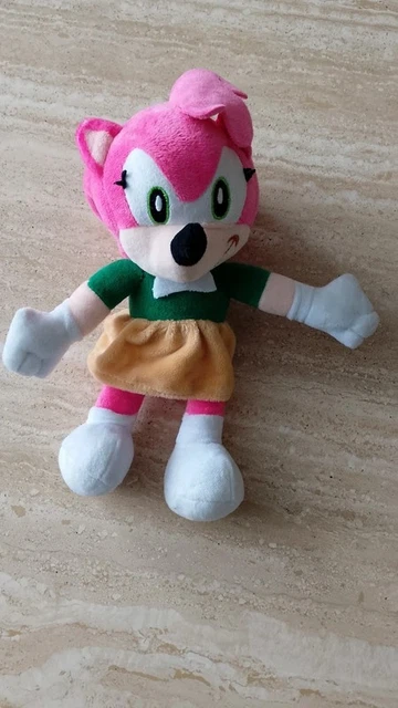 RARE AMY ROSE 10" plush toy from the Sonic the Hedgehog £6.95 - PicClick UK